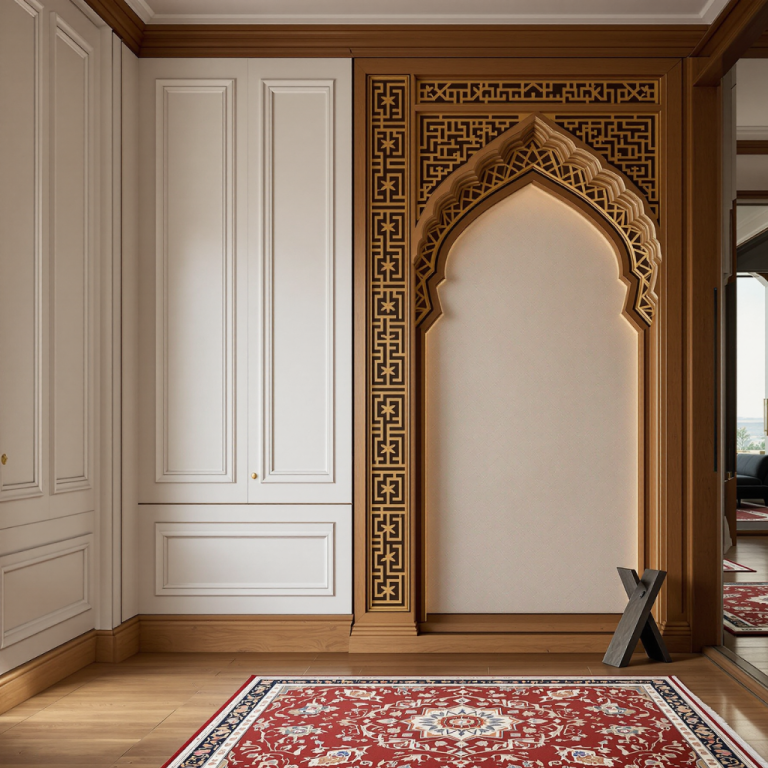 15 Inspirasi Desain Mushola di Rumah Minimalis