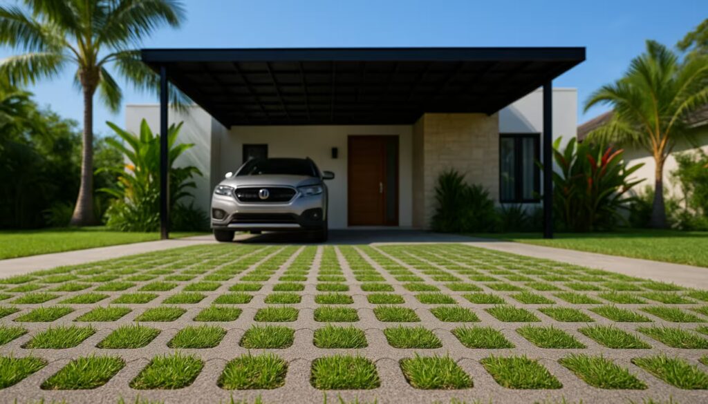 6 Rekomendasi Material Lantai Carport & Cara Merawatnya