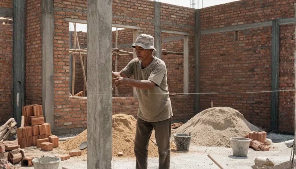 Cara Pemasangan Bata Merah untuk Rumah